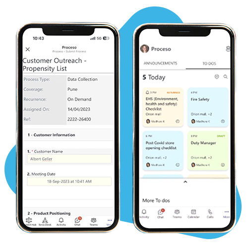 No-code task and process automation software - Proceso